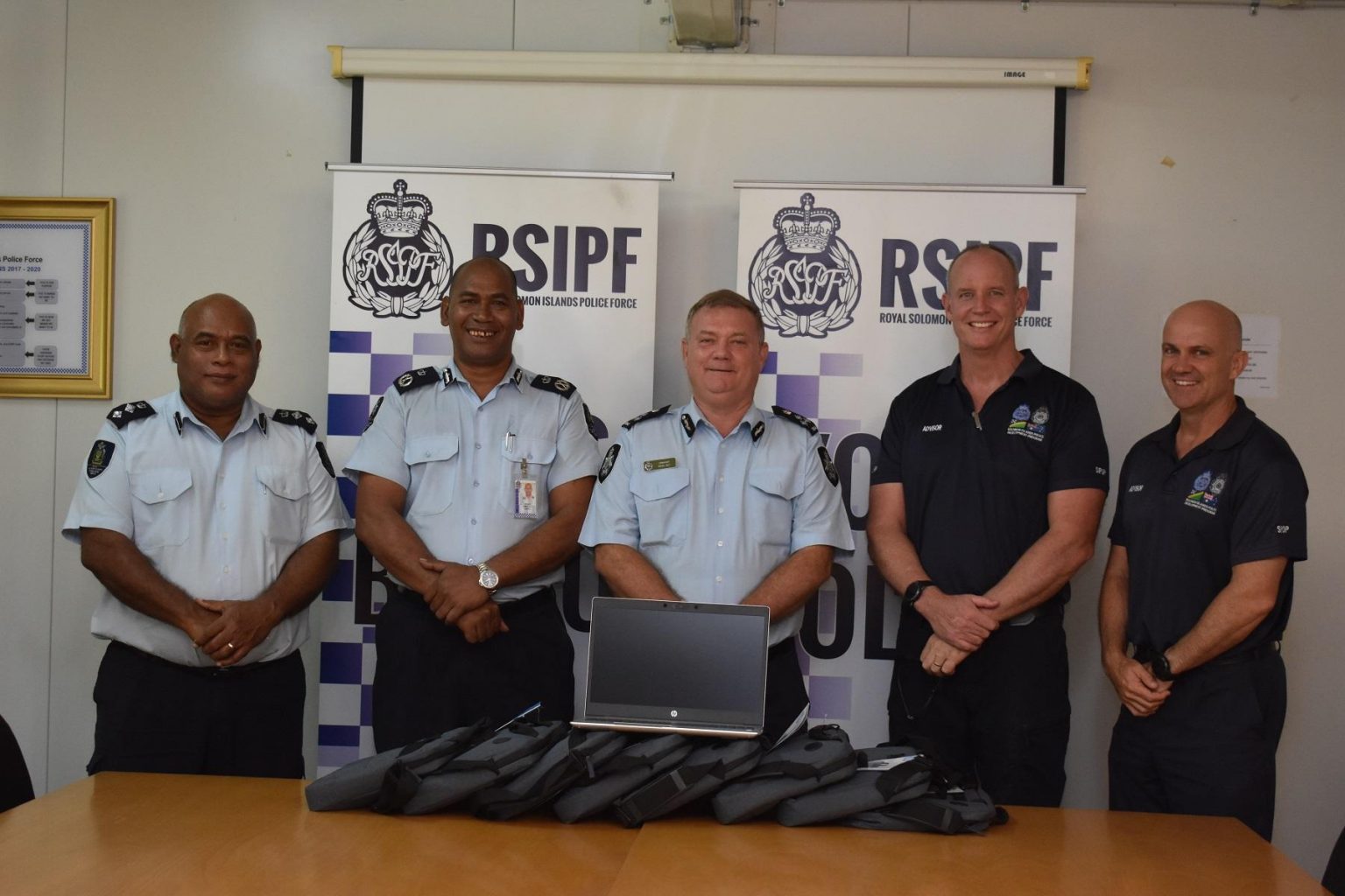 RSIPF Executive To Benefit From IT Equipment For COVID-19 Operation ...
