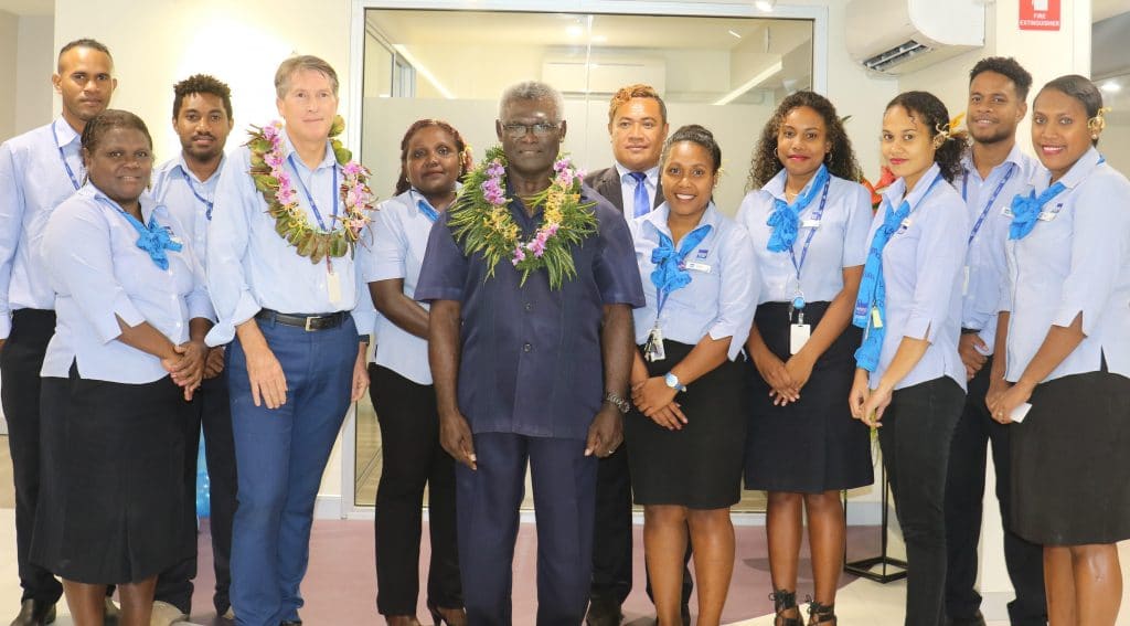 Sogavare Opens BRED Bank's Point Cruz Branch — Solomon Business Magazine
