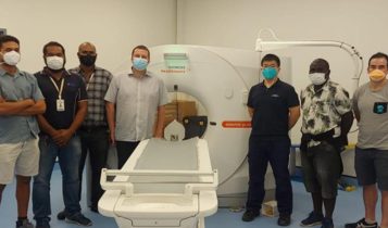 Installation Of CT Scan Machine Progressing Well — Solomon Business ...