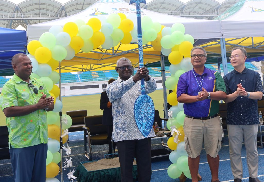 Baton Unveiled, 100 Days To Go Before Pacific Games 2023 — Solomon ...