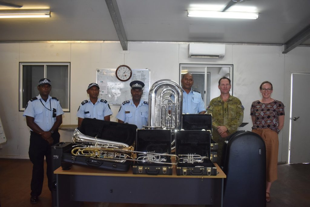 ADF Hand Over Band Equipment To RSIPF Police Band — Solomon Business ...