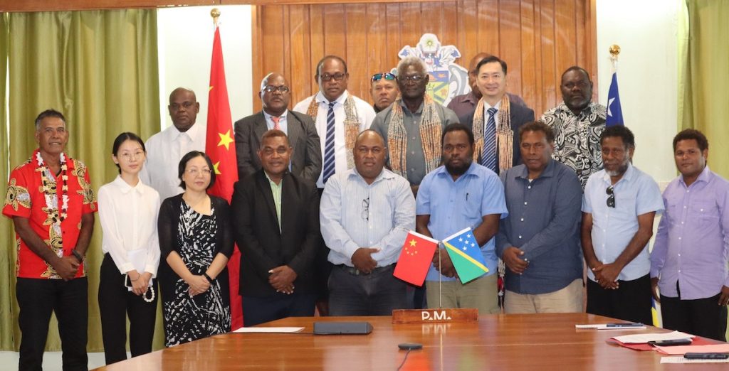 SI-PRC Sign “Minutes Of Discussion” On Auki Road Project Feasibility ...
