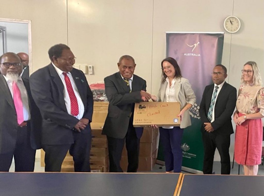 Australia Supporting Solomon Islands High Court TO MODERNISE COURT ...