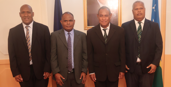 3 Permanent Secretaries, 2 New Faces & One Old Sworn In Today — Solomon ...
