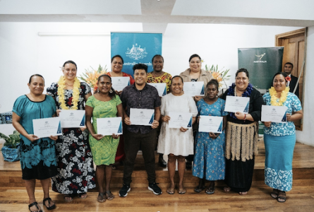 AUSTRALIA AWARDS SHORT COURSE LAUNCHED — Solomon Business Magazine