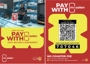 QR Or Code, Any Phone, Any Place — Pay With M-SELEN Is Here Now For ...