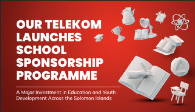 Our Telekom Launches School Sponsorship Programme — Solomon Business ...