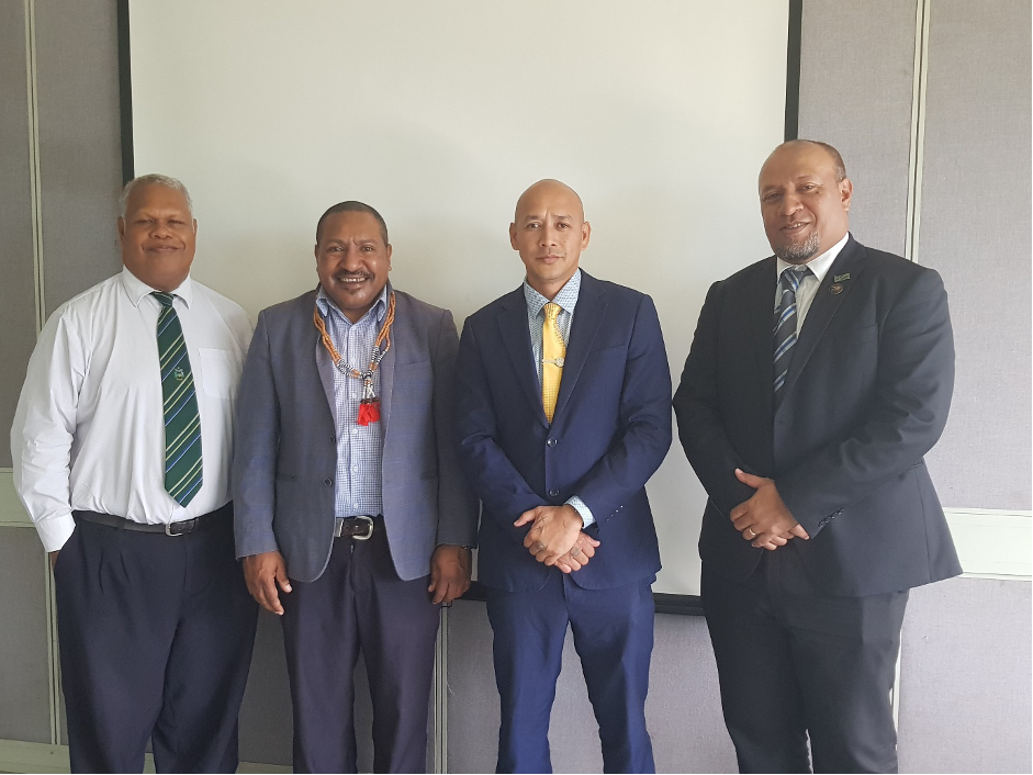 Home Affairs Minister Meets EMTV CEO In PNG — Solomon Business Magazine